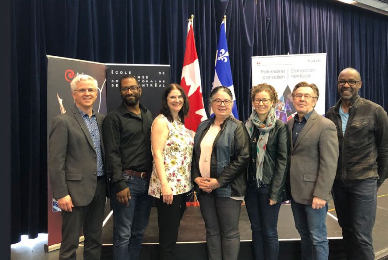 The EDCM among the 5 Montréal schools supported by Canadian Heritage ...